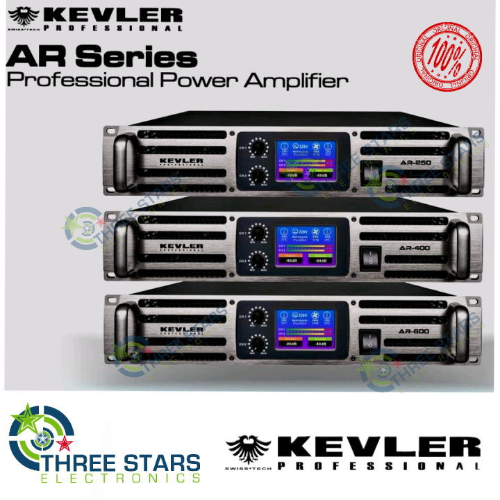 Original Kevler Professional AR-250 Professional Power Amplifier 250w ...