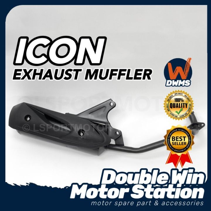 HONDA ICON EXHAUST MUFFLER (STANDARD) EKZOS PIPE | Lazada