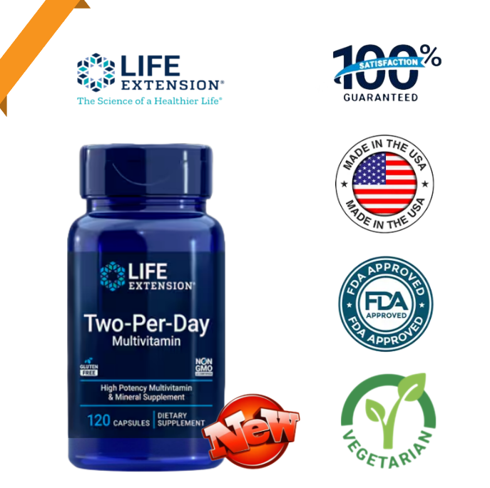 Life Extension High potency life supplement Multivitamin & Mineral ...