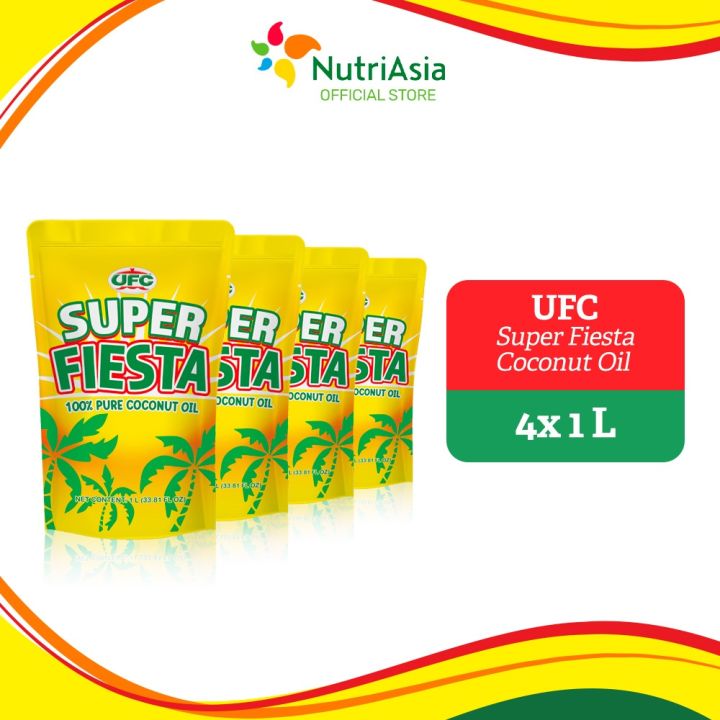 UFC Super Fiesta Coconut Oil 1L SUP Bundle of 4 | Lazada PH
