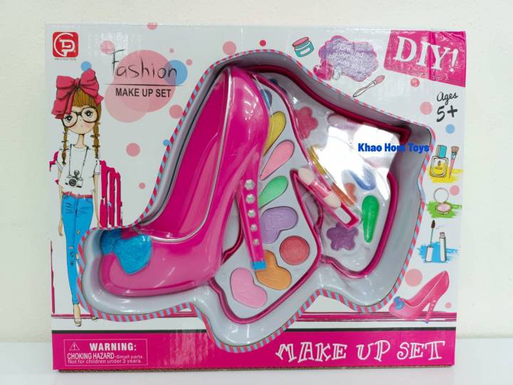 ของเล่นชุดแต่งหน้าทาปาก 3 ชั้นสุดน่ารัก Make upset. | Lazada.co.th