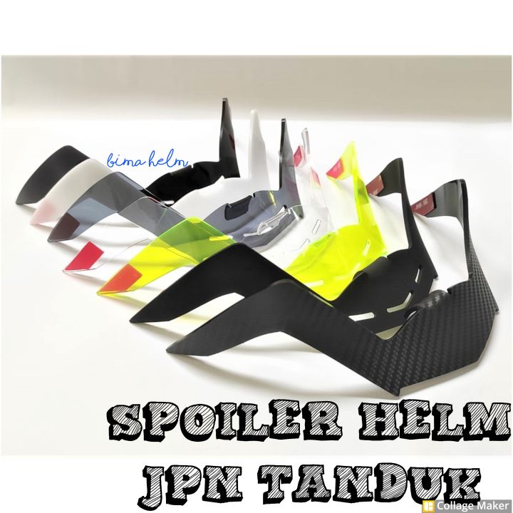 SPOILER HELM JPN TANDUK | SPOILER HELM JPN FULLFACE | SPOILER HELM JPN ...