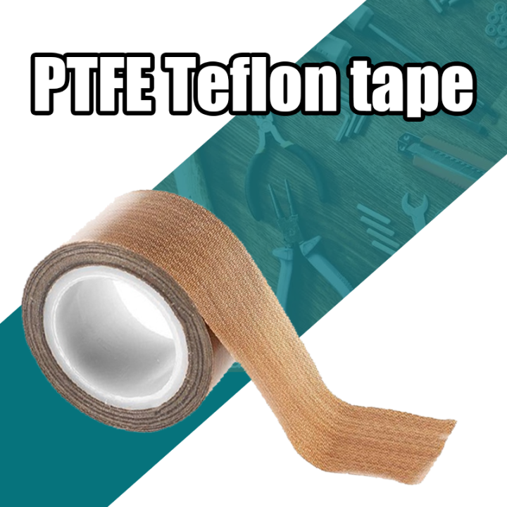 10M/Roll Adhesive Electrical PTFE Teflon Tape High Temperature For Heat ...