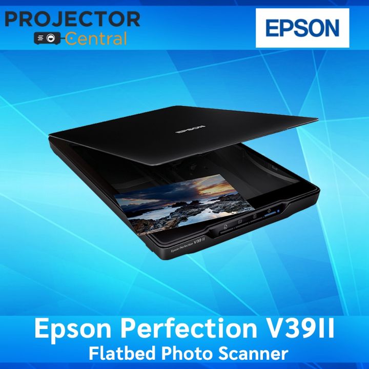 Epson Perfection V39II Color Image Scanner - Flatbed Photo Scanner ...