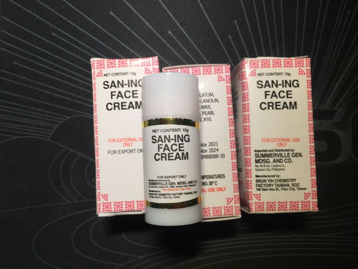 San-ing face cream 10g sulfur cream Saning | Lazada PH