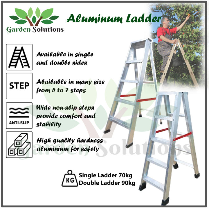 High-Quality Multipurpose Aluminium Ladders Double Sided Tangga ...