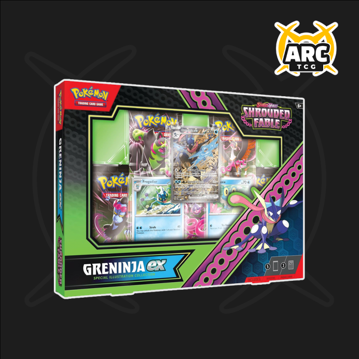 Greninja ex Special Illustration Collection - Pokémon TCG: Scarlet ...
