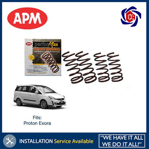 Proton Exora APM Performax Sports Lowered Coil Springs Suspension (1 ...