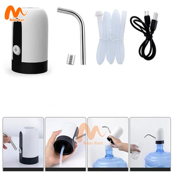 Pompa Galon Elektrik LED / Dispenser Air Galon Rechargable Electric ...