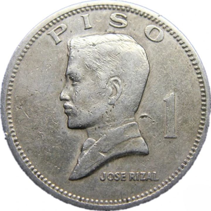 Philippines 1 peso Coin 1970s Southeast Asia 100% Original Coins old ...