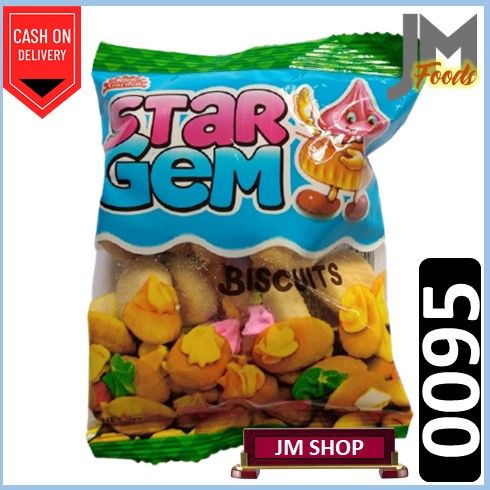 JM FG-0095 | JM Foods | Star Gem Biscuits [ Loves by 90's Kids ] [JEWEL SHOP] | Lazada PH