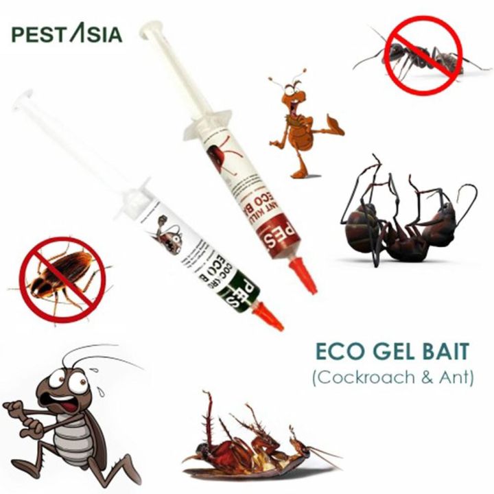 PEST ASIA Cockroach/ANTS Eco Gel Bait 10g [Cockroach Killer] [Ant killer] [蚂蚁药][蟑螂药][Racun Lipas ...