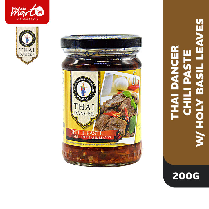 THAI DANCER CHILI PASTE W/ HOLY BASIL LEAVES 200G | Lazada PH