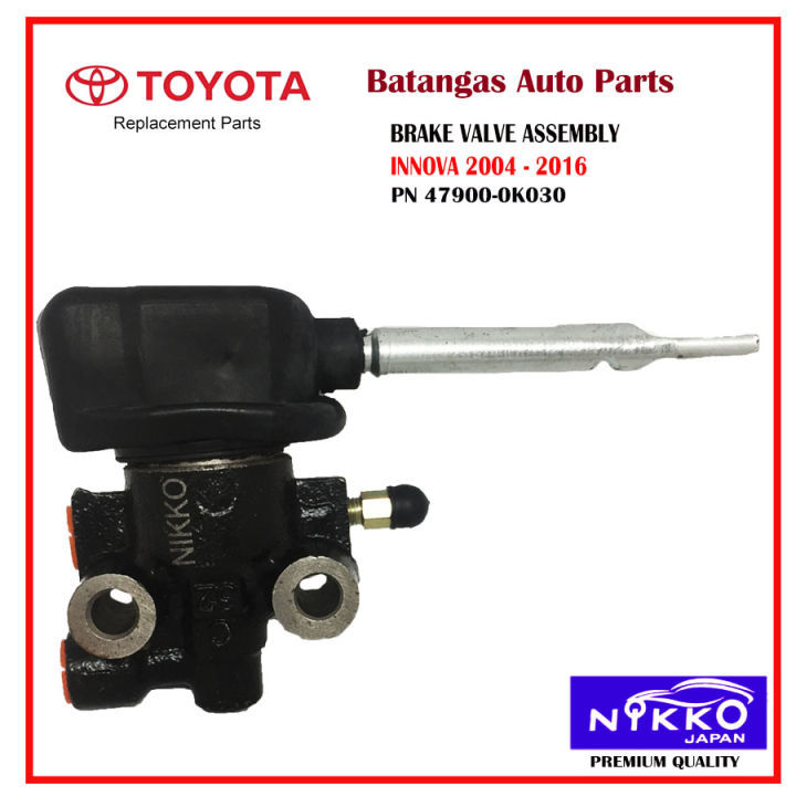 NIKKO JAPAN BRAKE VALVE ASSEMBLY for TOYOTA INNOVA 2004-2016 PART ...