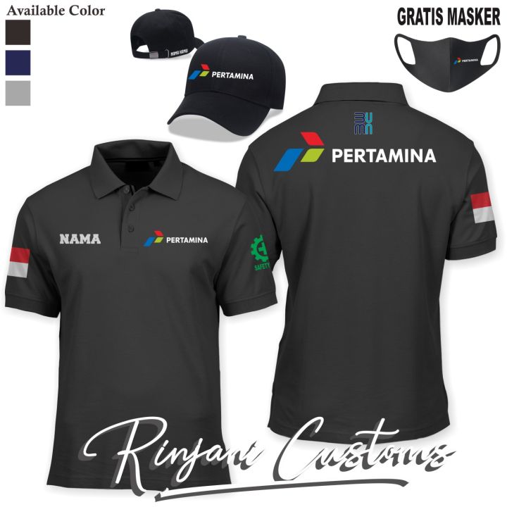 KAOS POLO PERTAMINA - KAOS KERAH PERTAMINA GRATIS NAMA DAN MASKER ... KAOS POLO PERTAMINA - KAOS KERAH PERTAMINA GRATIS NAMA DAN MASKER ...