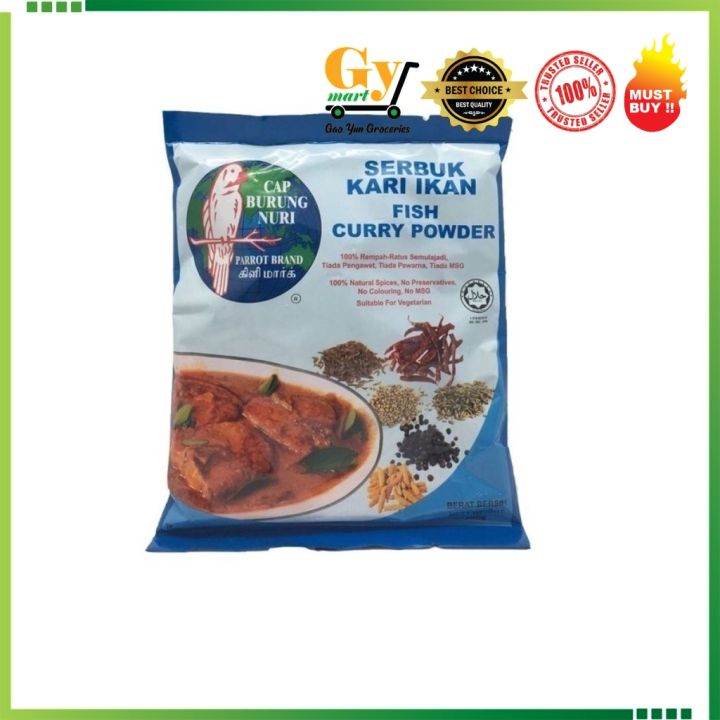 Cap Burung NuriFish Curry Powder /Serbuk Kari Ikan 250g | Lazada