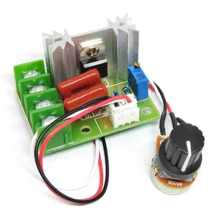 220V 2000W thyristor voltage regulator dimming motor speed regulation ...