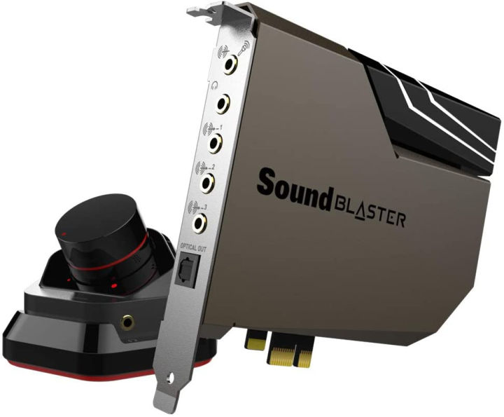 Creative Sound Blaster AE-7 Hi-Res Internal PCIe Sound Card, Quad-Core ...