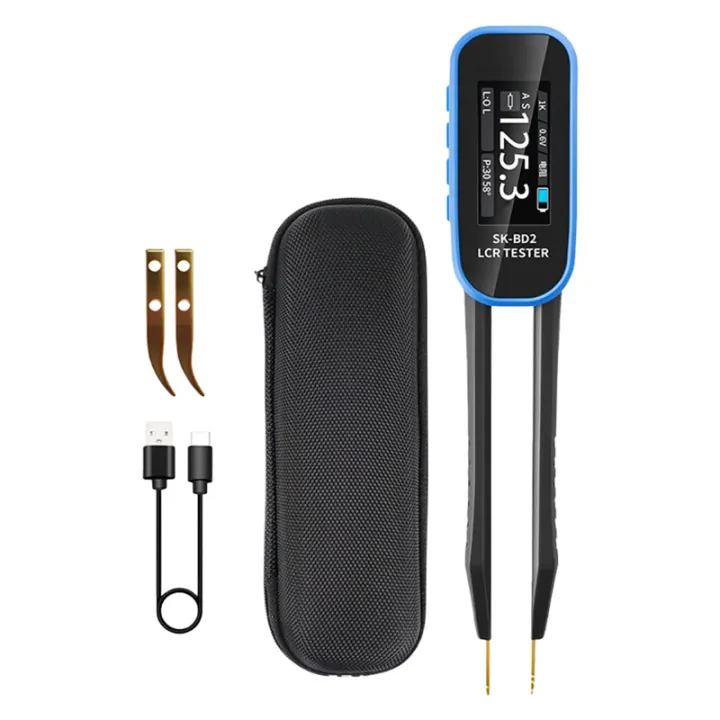 Tweezer Meter Capacitance Inductance Voltage Digital Tester With Type C ...