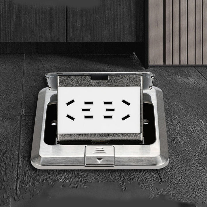 Universal 220V 10A Floor Ground Outlet Socket Waterproof Heavy Duty ...