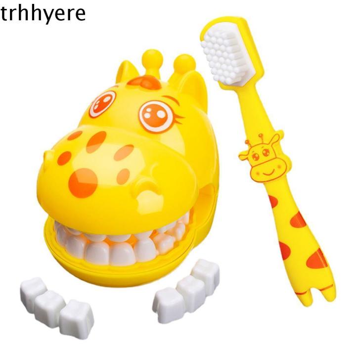 TRHHYERE Learing Toys Gifts Brush Their Teeth Tooth Brush Pretend Play ...