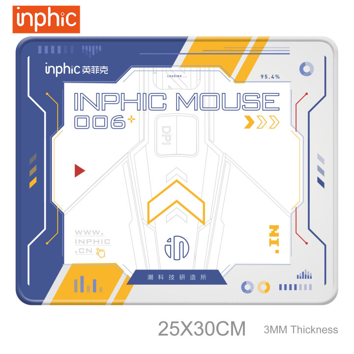 INPHIC PD60 Mouse pad for Office Gaming Use Sci-Fi Mecha Style Mouse ...