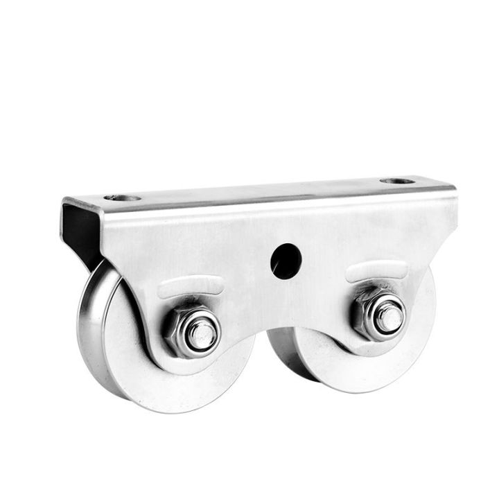 Track Pulley Round Tripod Single Wheel Lifting Wire Rope Roller Lifting ...