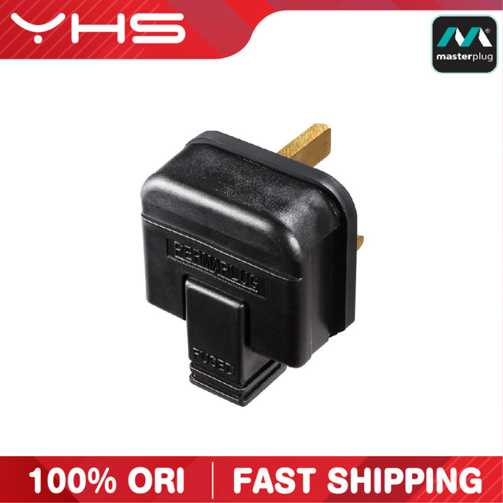 MASTERPLUG HDPT13B Rewireable Plug with 13A Rated, Impact Resistant ... MASTERPLUG HDPT13B Rewireable Plug with 13A Rated, Impact Resistant ...