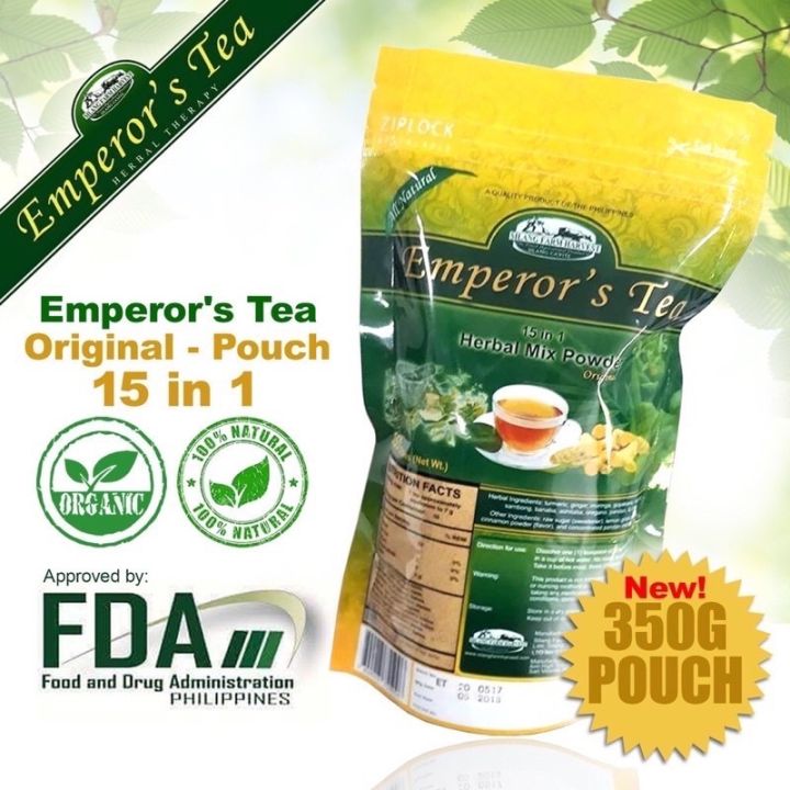 Emperor’s Turmeric Tea pouch | Lazada PH