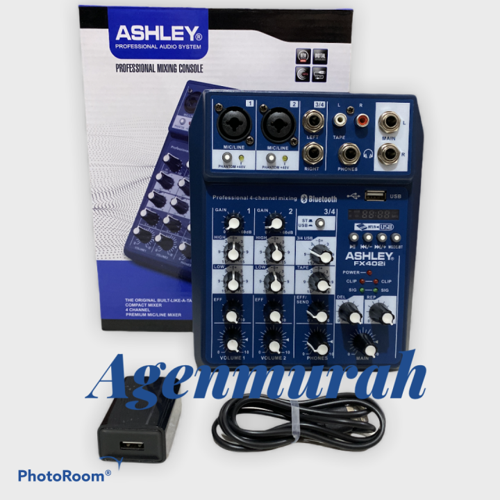 Mixer Ashley 4 Channel FX402i Baru | Lazada Indonesia