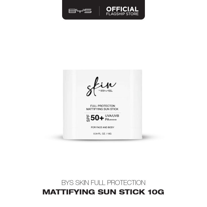 Skin by BYS Full Protection Mattifying Sun Stick SPF 50 PA++++ 10G ...