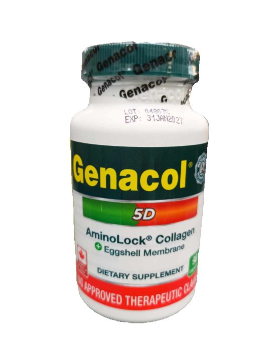 Genacol 5D Aminolock Collagen Eggshell Membrane 90 capsules | Lazada PH