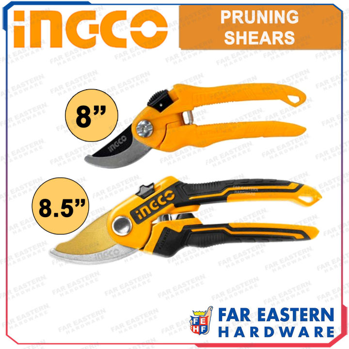 INGCO Pruning Shears 8" | 8.5" INHT | Lazada PH