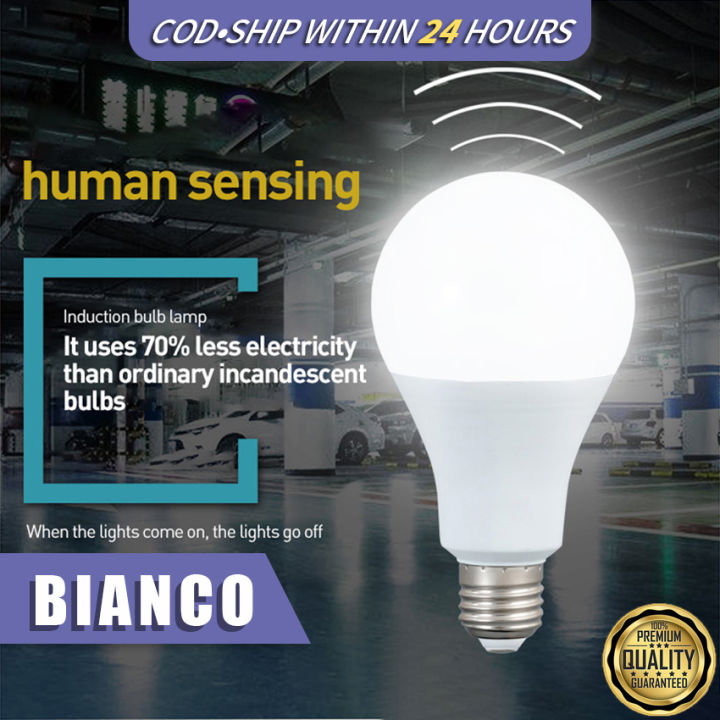 Smart Led Sound-Control Light Bulb Hallway Radar Sensor Light Bulb Auto ...