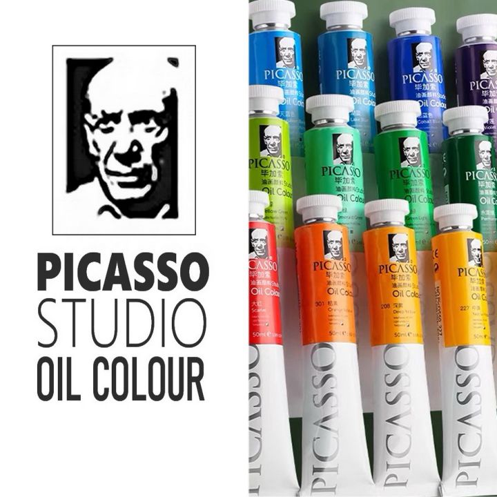 PICASSO Studio OIL Paint Color TITANIUM WHITE & other colors. Available ...