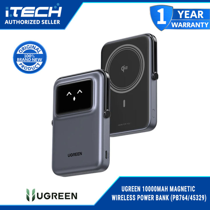 Ugreen Uno 10000mAh 15W Magnetic Wireless Power Bank (PB764/45329 ...