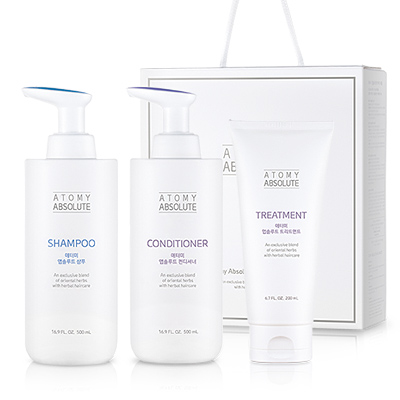 READY STOCK Atomy Absolute Hair Care Set / Conditioner / Shampoo ...