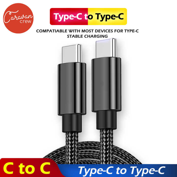 11# Caravan Crew Type-C to Type-C Cable | Lazada.co.th