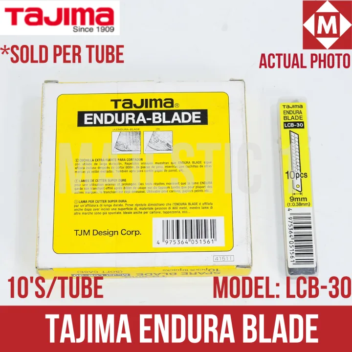 Tajima Endura Spare Blade for Cutter LCB-30 (Sold per tube/10pcs/tube ...