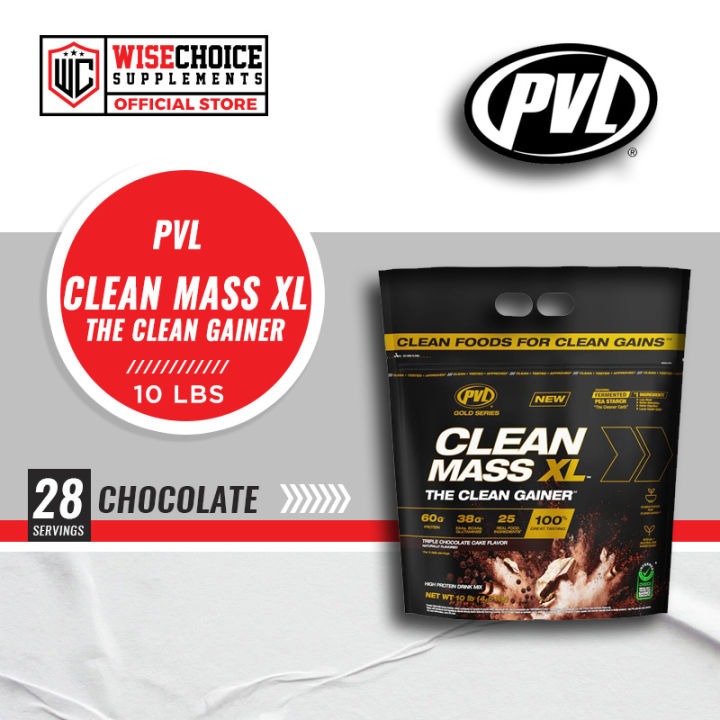 Pvl Clean Mass Xl 10 Lbs Triple Chocolate Cake Flavor | Lazada PH