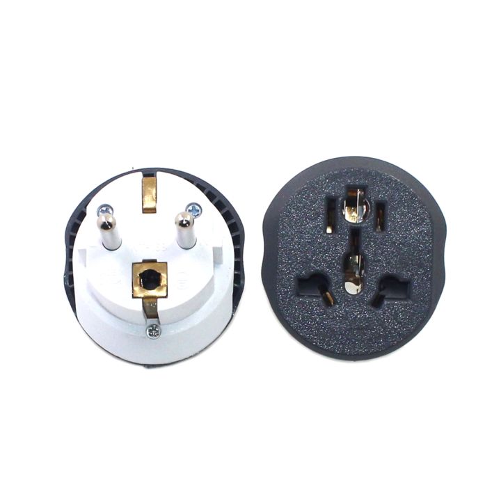 16A Universal EU(Europe) Converter Adapter 250V AC Travel Charger Wall Power Plug Socket With ...