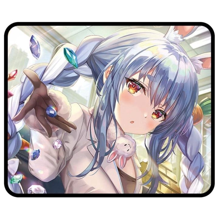 Usada Pekora - Hololive Vtuber High Quality Lock Edge Gaming Mouse Pad ...