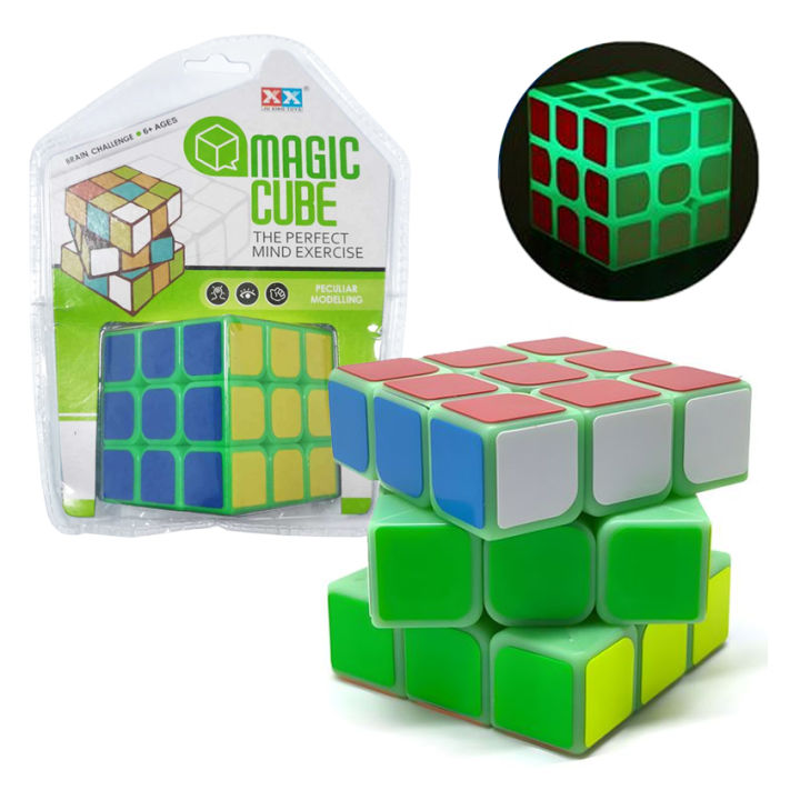 Brightberry Magic Cube 3x3 Speed Rubik's Cube Glow In The Dark | Lazada PH