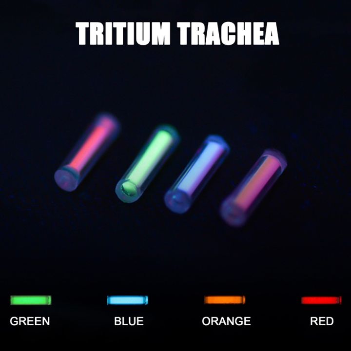 2x6mm Tritium Gas Tube Self Luminous Emergency Light Glow In The Dark ...