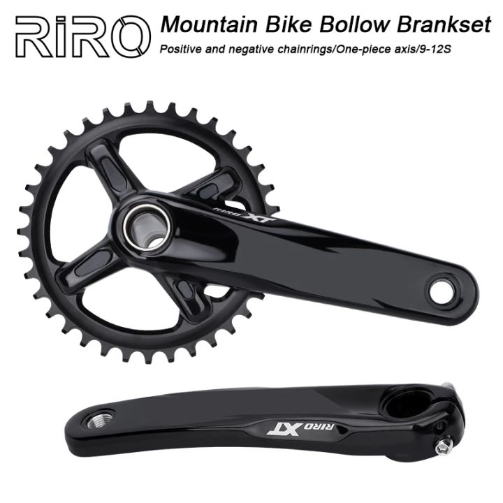 RIRO XT XTR Mountain Bike Tooth Disc Hollow Integrated Crank 10/11/12S ...