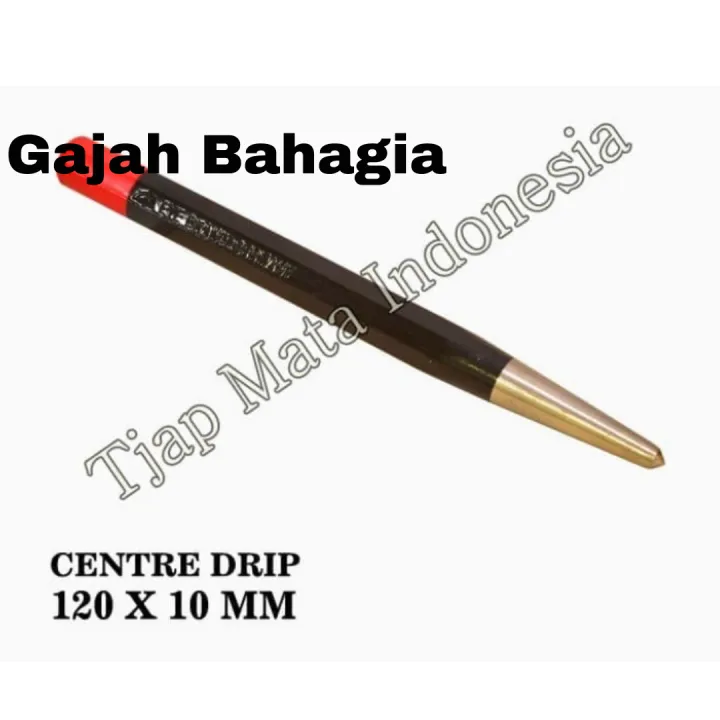 Drip Penitik Besi Alat Titik Besi Centre Punch Drill Drip 120 x 10 MM ...