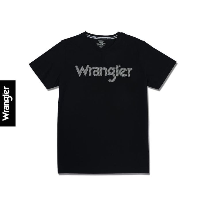 WRANGLER เสื้อยืด TEE ทรงพอดีตัว REGULAR FIT รุ่น WR WR71R01R แรงเลอร์ ...