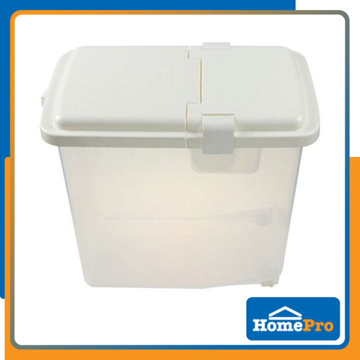Homepro Keyway Rice Bin Plastic + Measuring Cup 10KG | Lazada