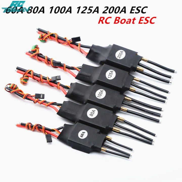 Brushless 60a/80a/100a/125a/200a A Water Cooling Electric Speed ...