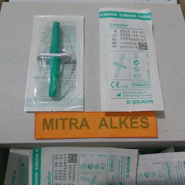 Transofix B BRAUN. Penusuk Cairan infus. Penyambung Plabot. Transofix ...